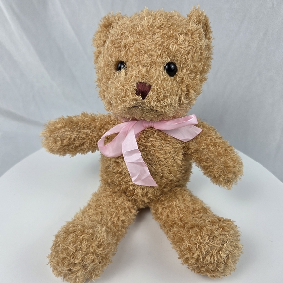 Toys | Fuzzy Brown Bear Plush Stuffed Animal 12 | Poshmark